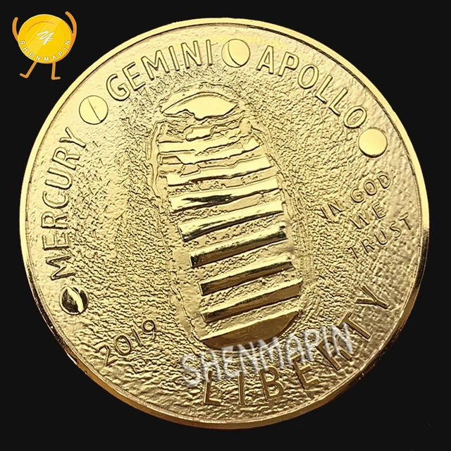 Apollo Commemorative Coins