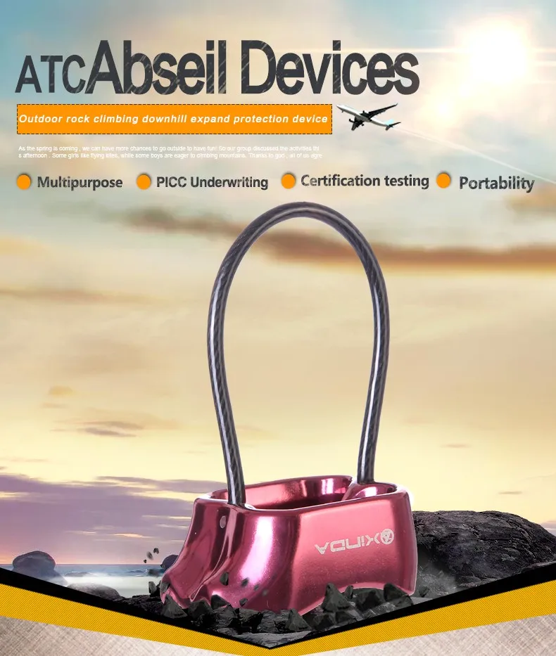 Professional Rappel ATC Belay Device - Mountainotes LCC Outdoors and ...