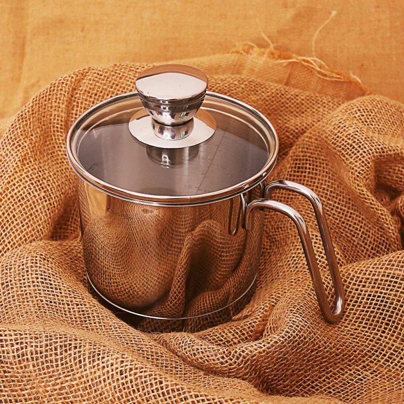 1.5L 14CM inner diameter milk pot milk cup pot noodle cooking pot small ...