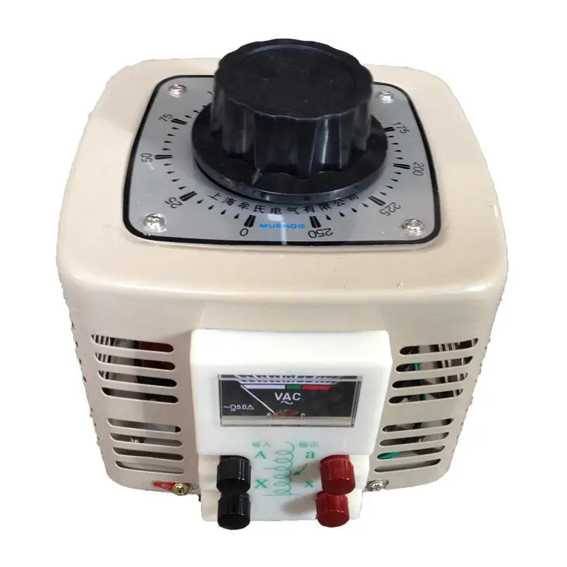 1000W 1KVA Voltage regulator household single phase variac 0 250v voltage converter power ...