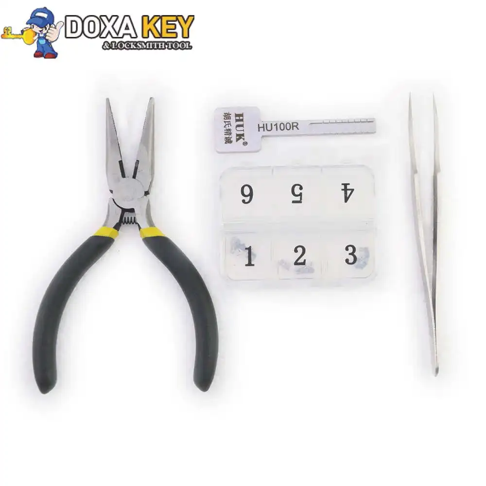 Newest 100% Original Huk Hu100r Car Key Moulds+ Key Code For Key Mould ...