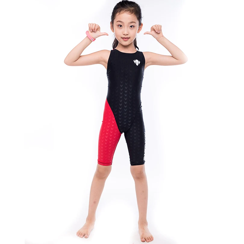 HXBY U back Girls One Piece Swimsuit Kids Sleeveless Girls Racing ...