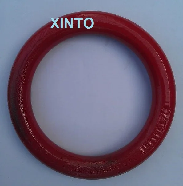 3.5 4.5Ton round ring lifting rigging hardware forged alloy steel chain ...