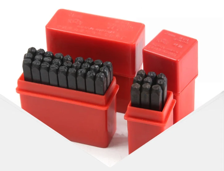 Number and Letter Stamp punch Set 36 pcs 3mm\\4mm\\5mm Characters ...