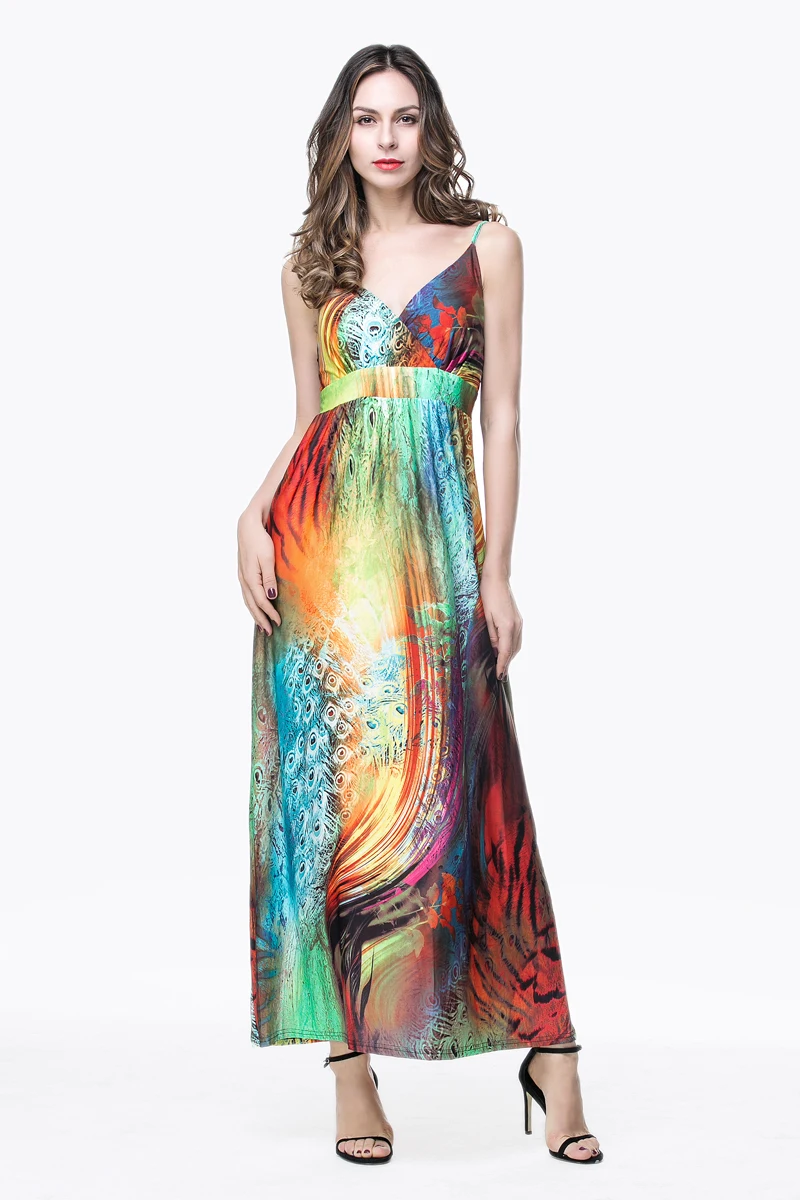 Hot Sexy Girl Women Bohemian Gypsy Dress Plus Size Dresses In Long Maxi In Dresses From Womens