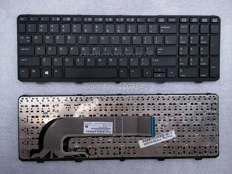 Free shipping genuine original laptop keyboard for HP ProBook 450 G0 G1 ...