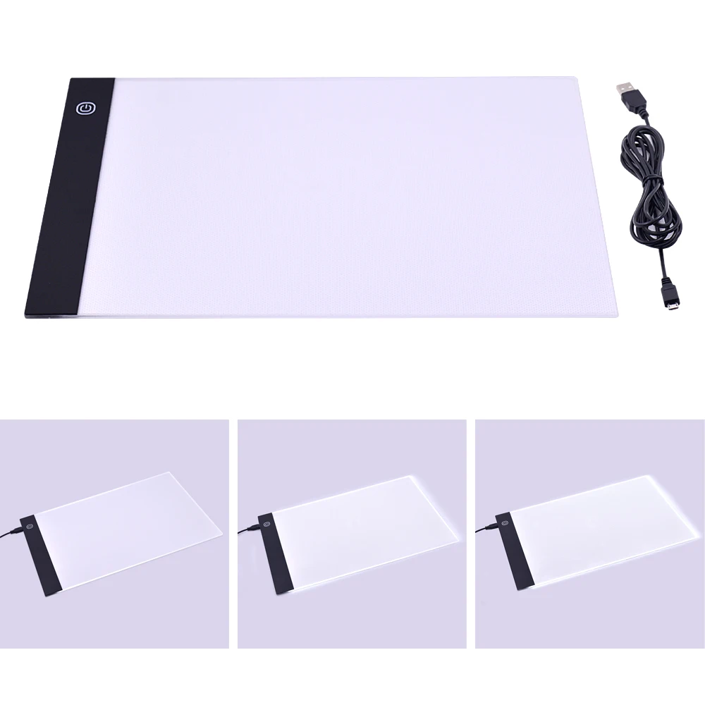 CHIPAL Graphic Tablet Writing Light Box Digital Drawing Tablet Three ...