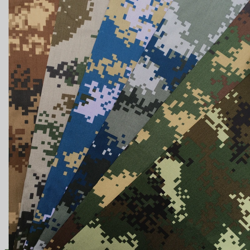 Winter Summer Cotton Polyester Army Military Camouflage Fabric Vinylon ...