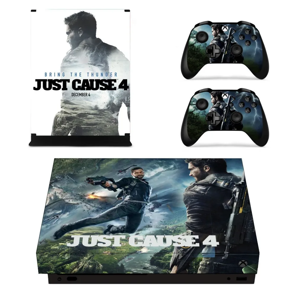 Just Cause 4 Xbox One X Skin Sticker Cover - ConsoleSkins.co