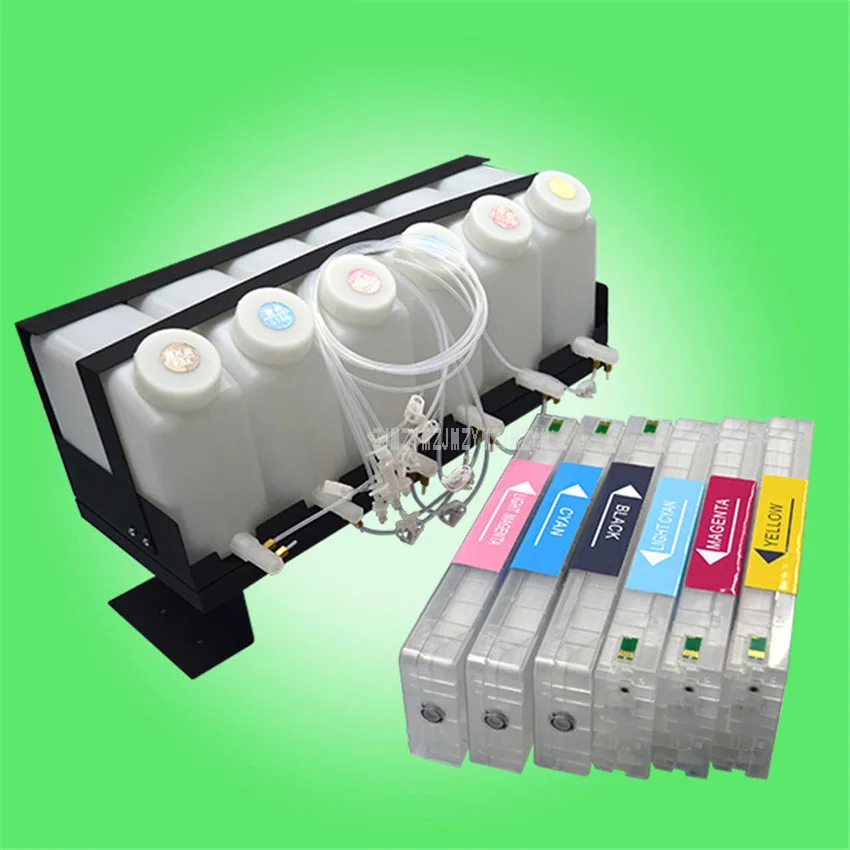 Cartuchos de tinta de repuesto para impresora Epson SureLab D3000, sistema CISS 6x700ml con Chip ...