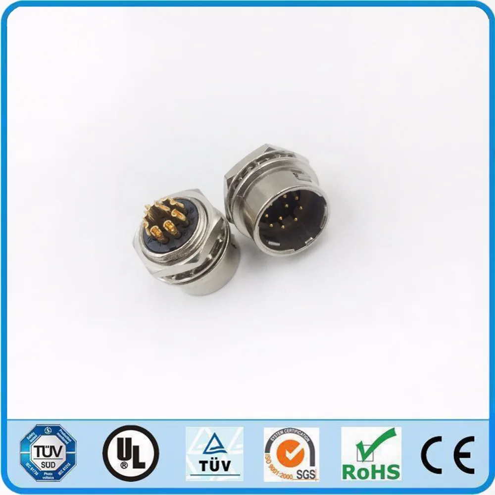 Hirose Metal Circular Connector 10 pin Male Plug HR10A 10R 10P for Red ...