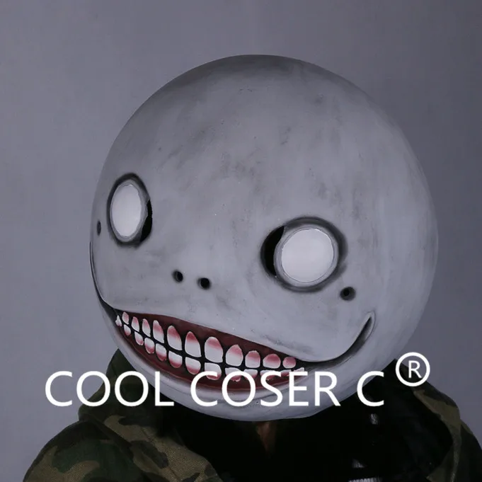 NieR: Automata Emil Mask Halloween game peripherals horror-in Costume ...