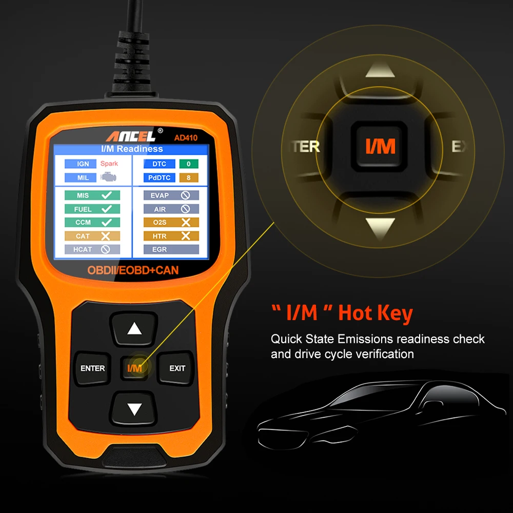 ANCEL AD410 OBD2 Scanner Car Diagnostic Auto Diagnostic Tool-阿里巴巴