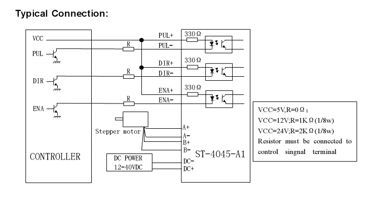 TB6600 Stepper Motor Driver Controller 9~42V TTL 16 Micro-Step CNC 1 ...