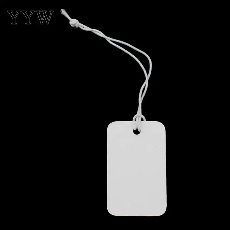 500pcs-Wholesale-Jewelry-Price-Tag-Paper-Rectangle-White-Custom-Lable ...