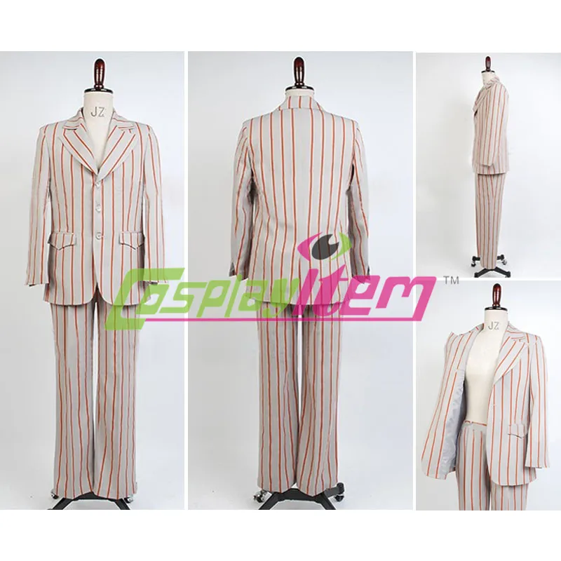 Custom made movie The Beatles Stripes Suit Cosplay Costume for The ...