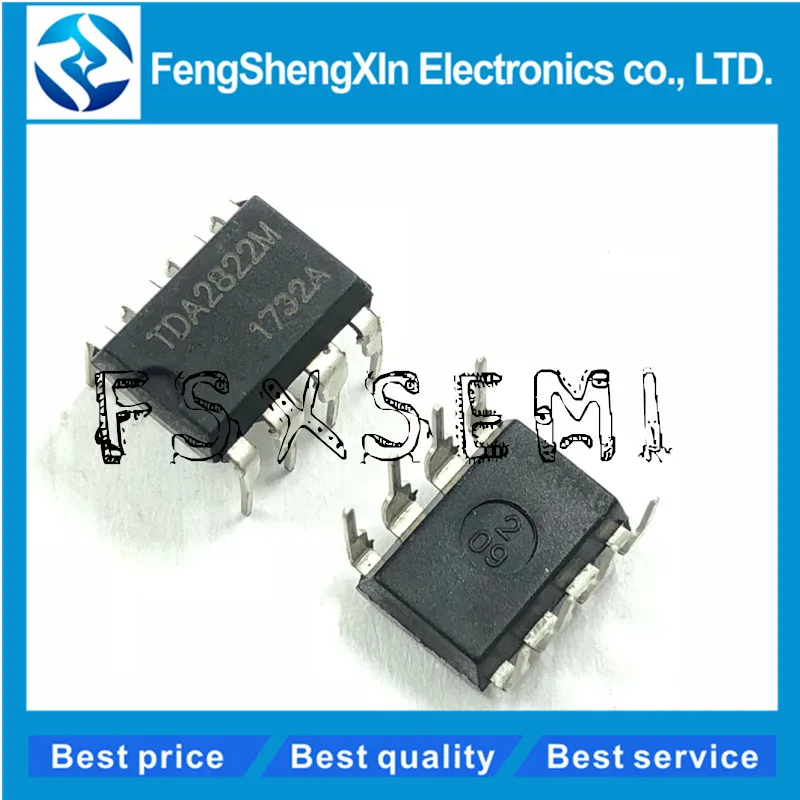 Tda2822m Amplificador De Potencia De Bajo Voltaje Estreo Dip8 Dual