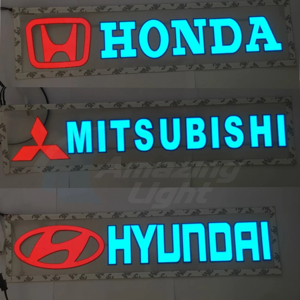 40*10cm El Panel El Car Sticker Electroluminescent Backlight Sticker El ...