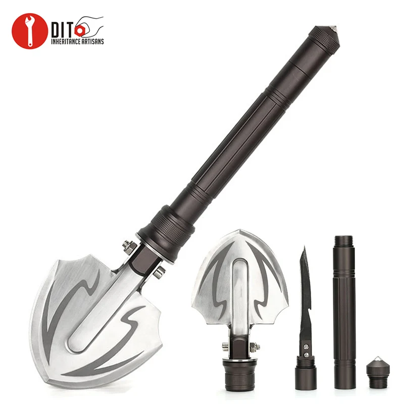 Aliexpress.com : Buy Outdoor Shovels Tactical Camping Magic Shape Steel ...