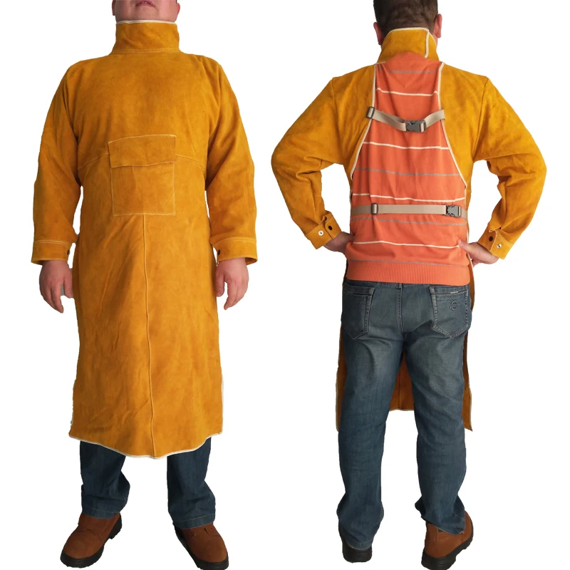 COWHIDE WELDING CLOTHES/ Aprons, Leather welding Aprons, welding ...