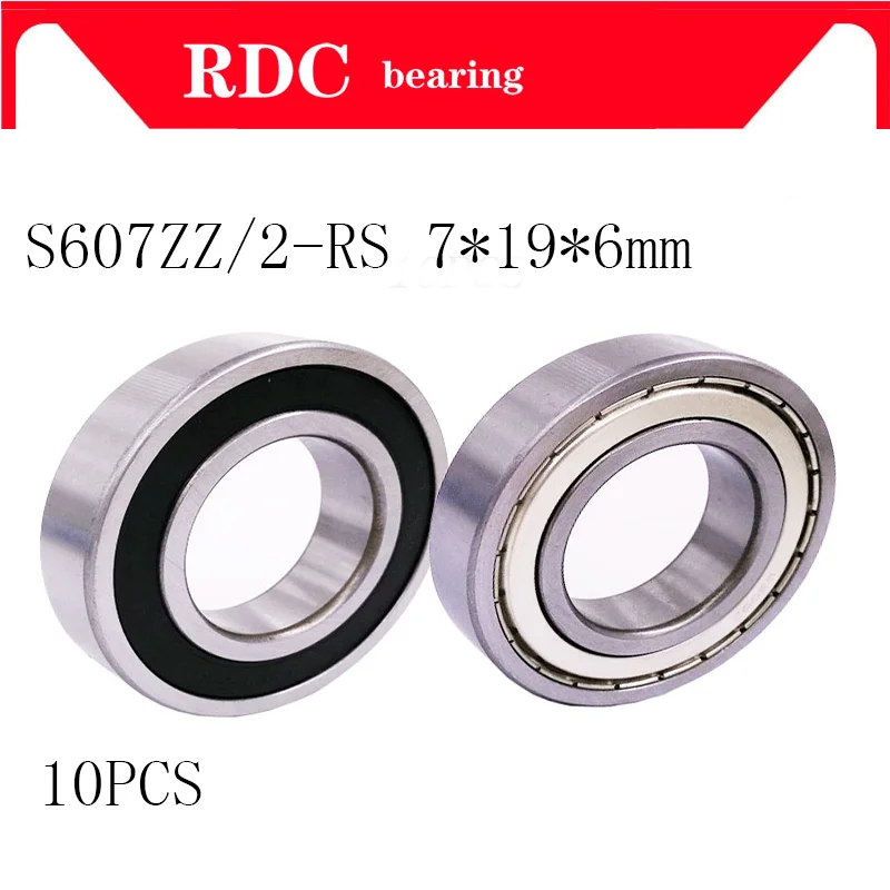 10PCS-607ZZ-607Z-607-2RS-High-quality-deep-groove-ball-607-bearing ...