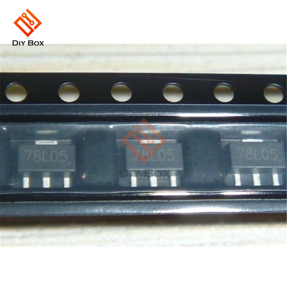 20Pcs 78L05 L78L05 7805 Voltage Regulator 5V 100mA SOT-89 SMD - buy at ...