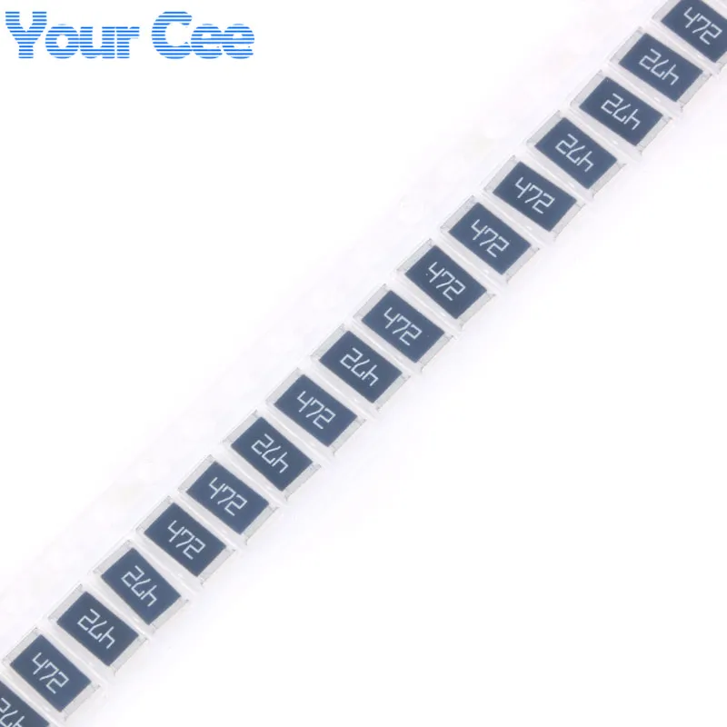50 Pcs Smd Chip Resistor 2512 1w 4.7k Ohm 472 5% Resistor 4.7kr Passive ...