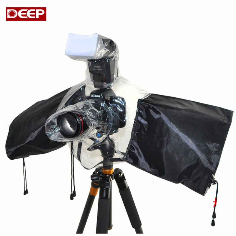 Camera Rain Cover Waterproof Camera Raincoat Nylon Transparent TPU ...