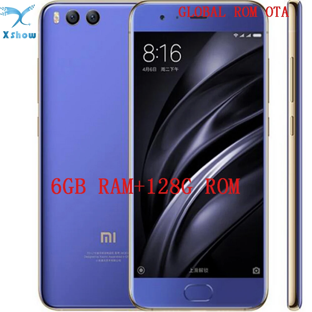 global rom Xiaomi Mi6 Mi 6 PRO Snapdragon 835 Octa Core Smartphone 6GB 128GB Fingerprint ID FDD ...