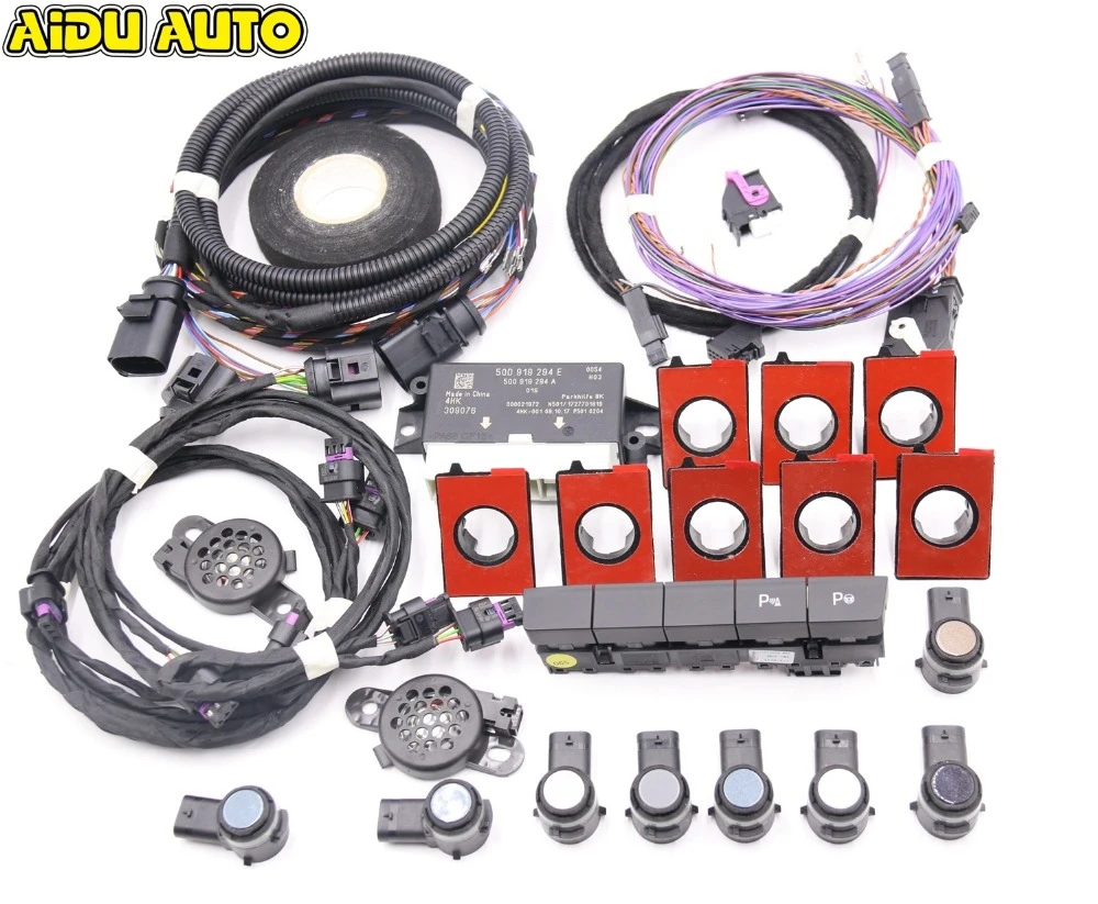 Park Pilot Parking Front And Rear 8 Sensors Update 8k Pdc Ops For Mqb ...