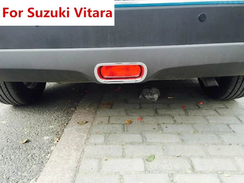 For Suzuki Vitara 2016 2017 Car Frames Stick Styling Abs Chrome Cover ...