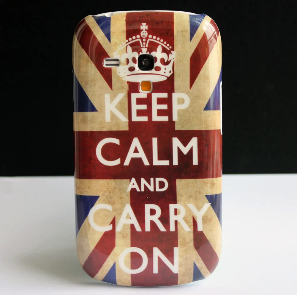 Keep Calm and Carry On Design Hard Back Protective Skin Cover Case For ...