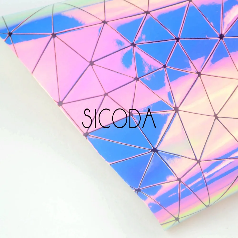 SICODA 50 см Лазерная ПУ зеркальная Светоотражающая треугольная сетка ...