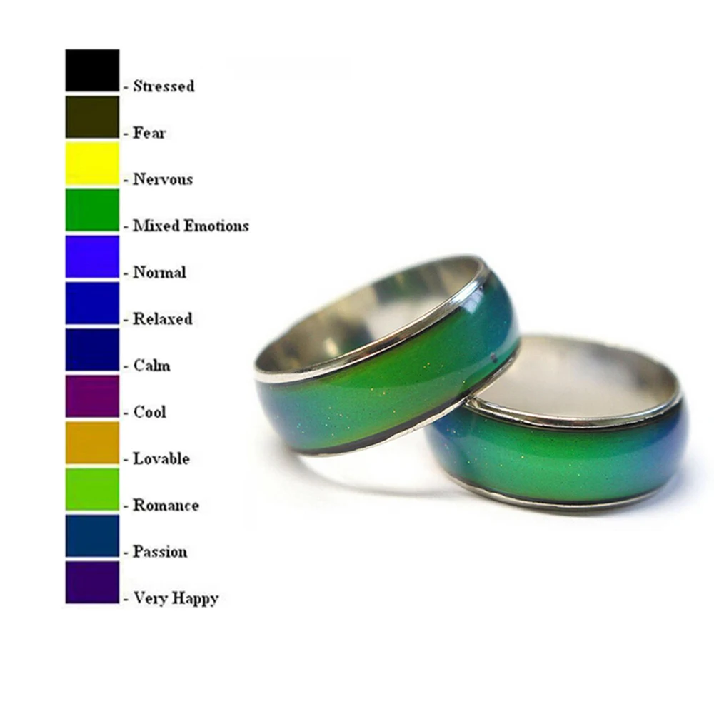 Venta > colores del anillo de las emociones > en stock