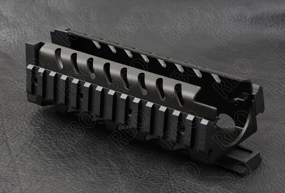 Tactical AK 47 74 picatinny Rail Handguard System Three directions ...