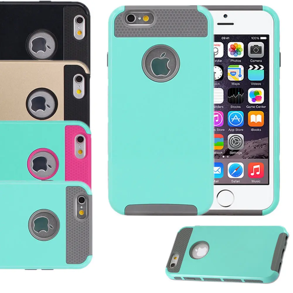 Shockproof Dual Layer TPU Hybrid Rugged Armor Hard Back Case Cover For Shockproof Dual Layer TPU Hybrid Rugged Armor Hard Back Case Cover For