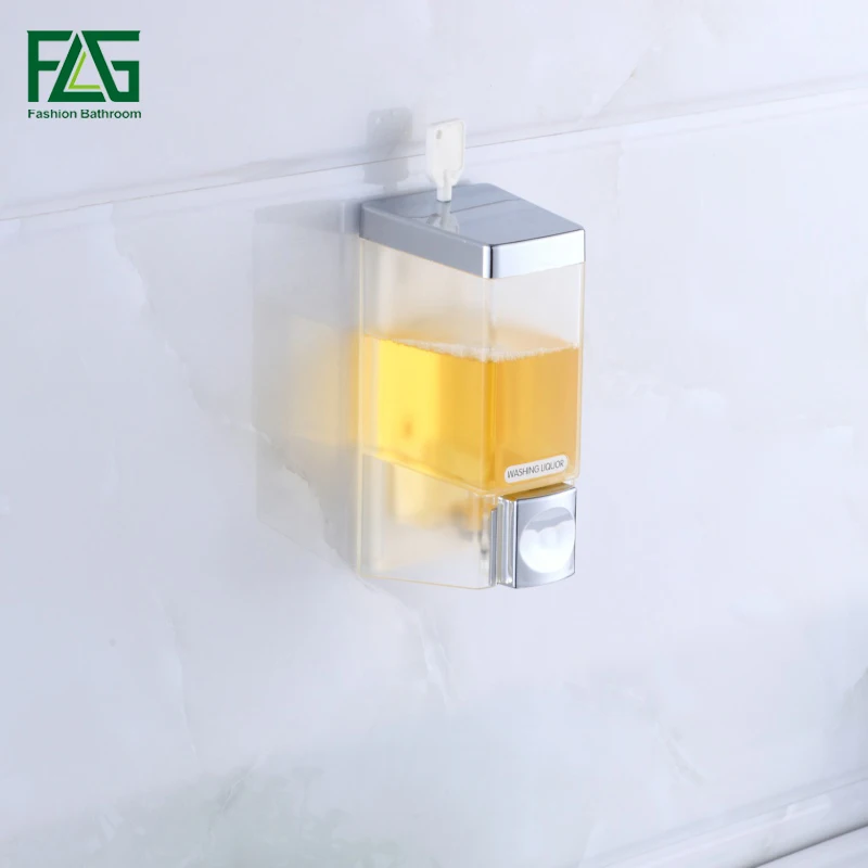 FLG 250ml Wall Mounted Shower Bath Liquid Soap Shampoo Dispensers,Soap ...