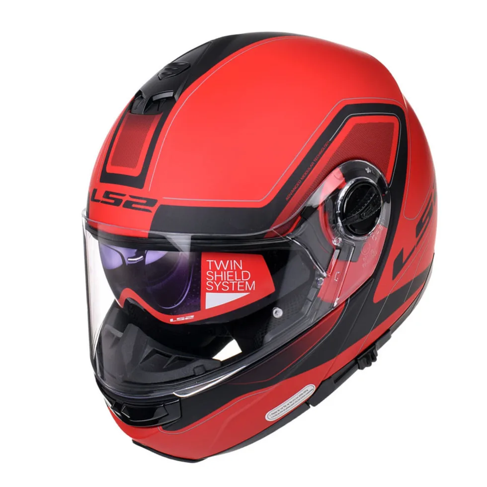 LS2 Modular Flip Up Full Face Motorcycle Helmet Capacete Casco Casque ...