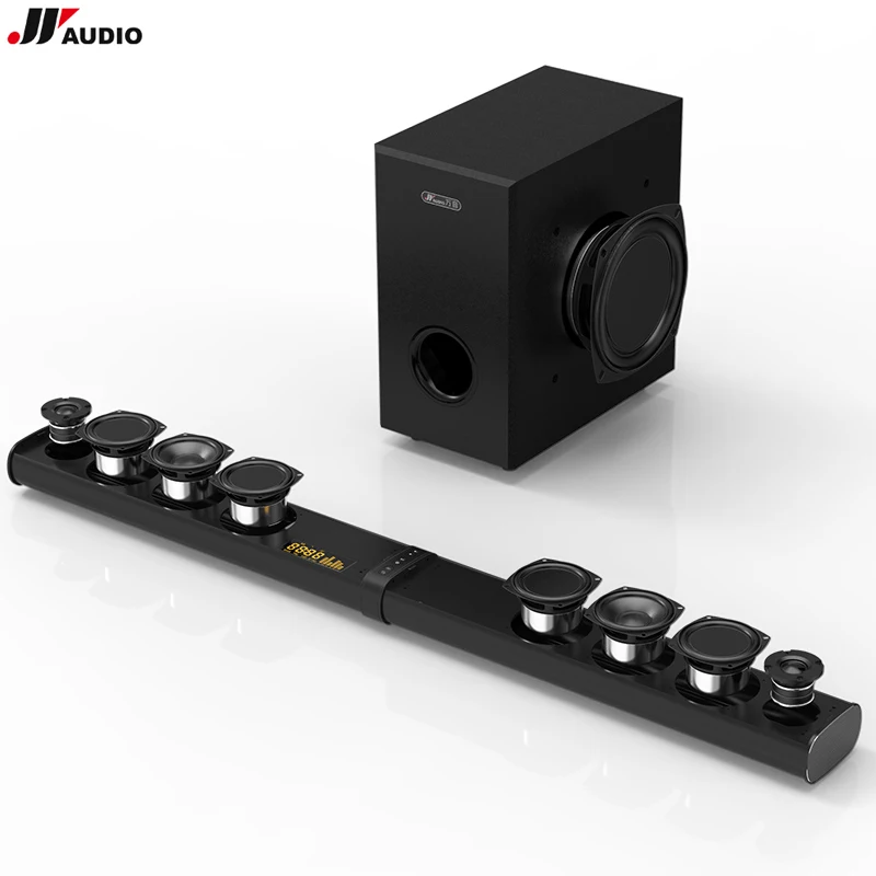 ה-soundbar - 60W 3D Home Theater TV Soundbar Bluetooth Speakers ...