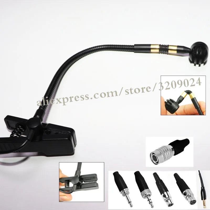 Wired Musical Instrument Condenser Microphone For Saxophone Orchestral ...