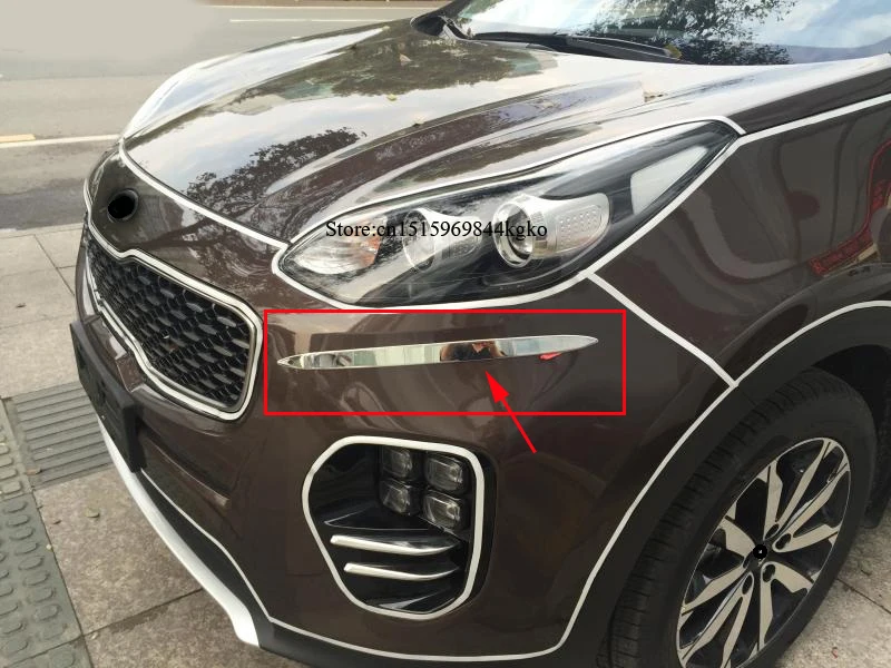 Stainless Steel Front and Rear Anti Scratch Protection Trim Sticker for ...