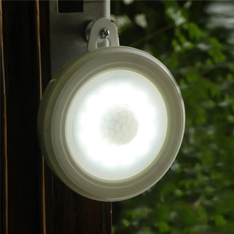 Battery Operated LED Sensor Night Light with Install Crew Magnet PIR ...