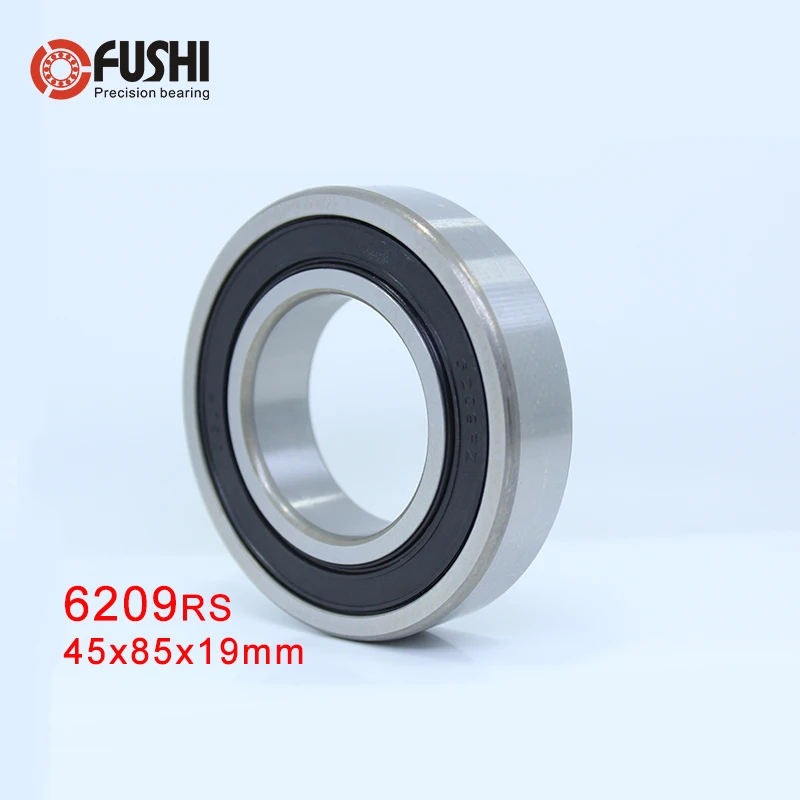 6209RS Bearing ABEC 3 (1 PCS) 45x85x19 mm Deep Groove 6209 2RS Ball ...