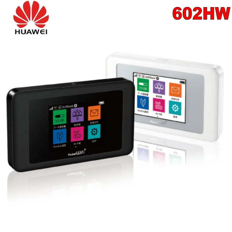 Unlocked Huawei Pocket WiFi 601HW /602HW/603hw 612Mbps Pocket WiFi ...