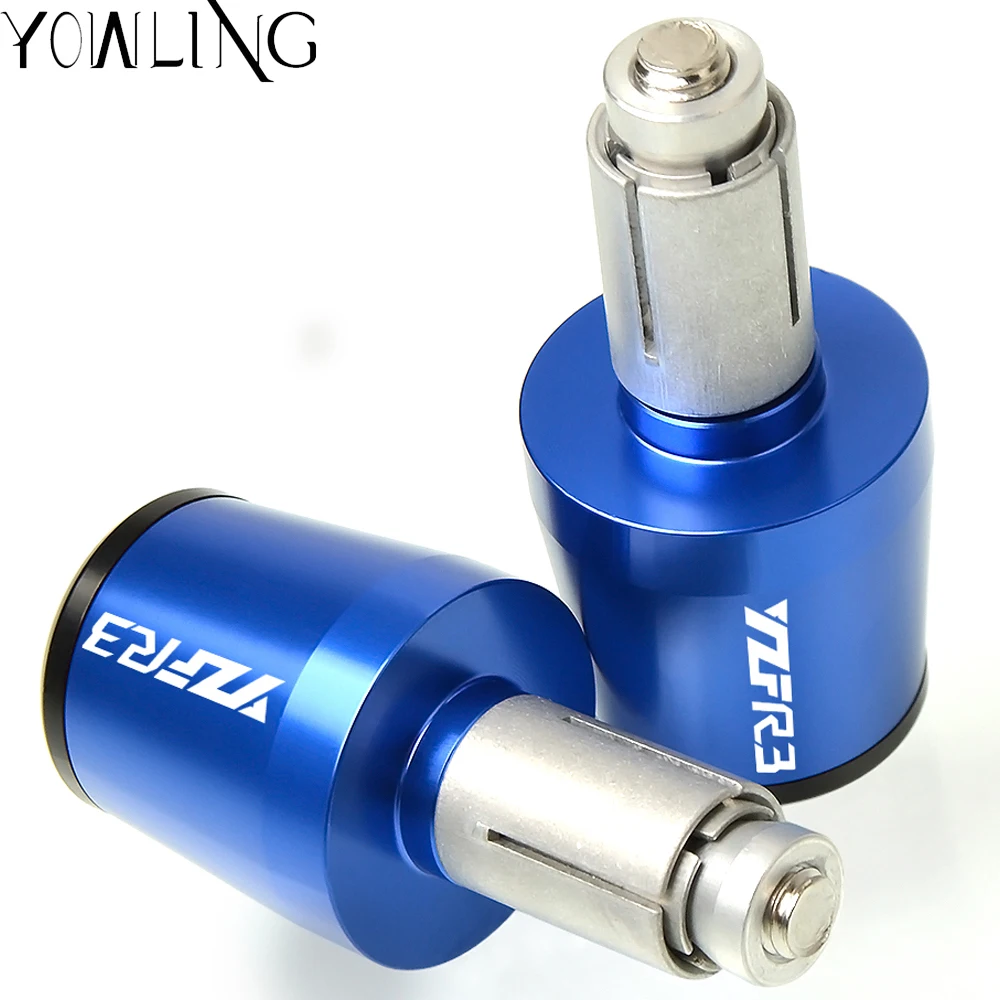 7 8 22mm Cnc Aluminum Motorcycle Handlebar Bar Bike Grip Ends Weights