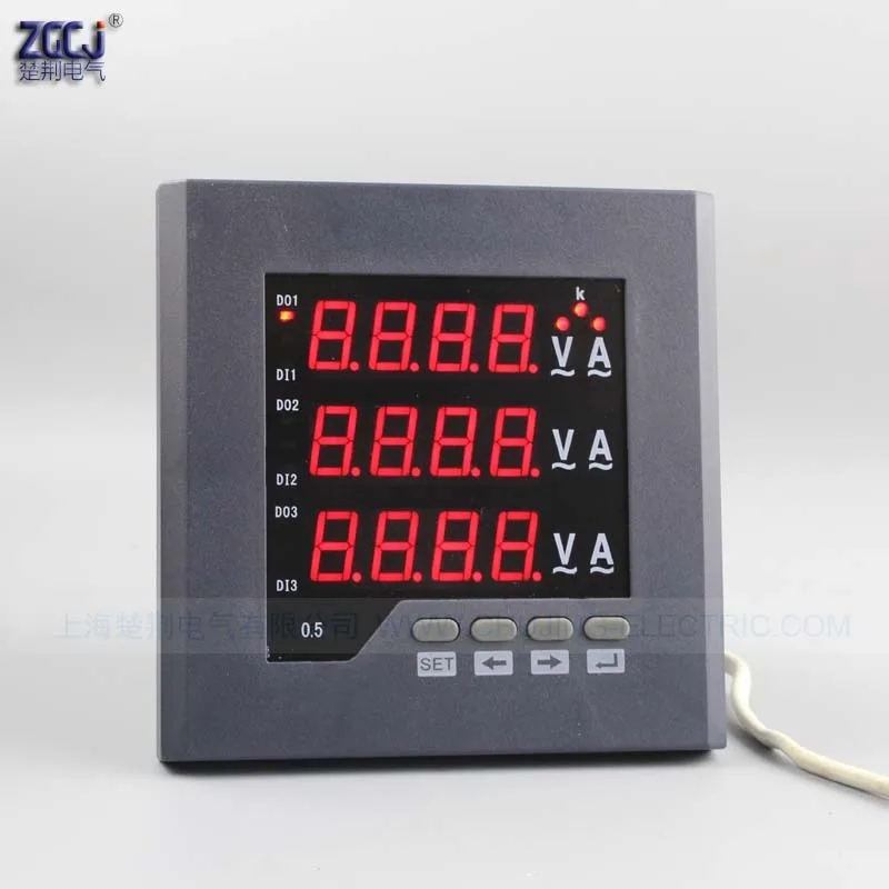 CJ 3UI23 O 3 phase current and voltage combination meter digital ...