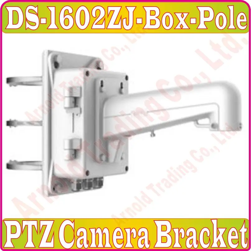 Ds-1602zj-box-pole Ptz Camera Vertical Pole Mount Bracket With Junction ...