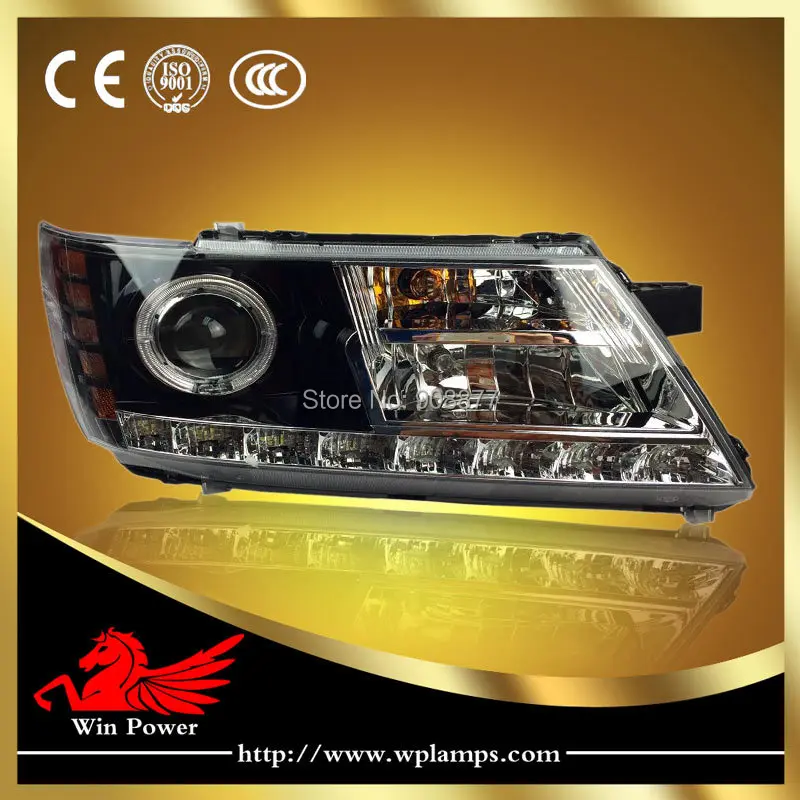 For 2009 2014 Dodge Journey JCUV led front headlight LED strip light ...