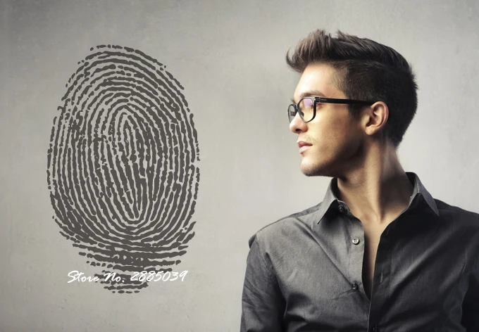 Fingerprint-Wall-Art-Sticker-Vinyl-Wall-Stickers-Home-Decor-Living-Room ...