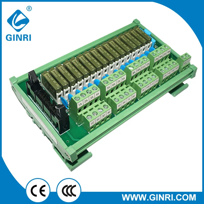 MIL/IDC Connector 16 Channel 1a Panasonic Slim Relay Module with ...